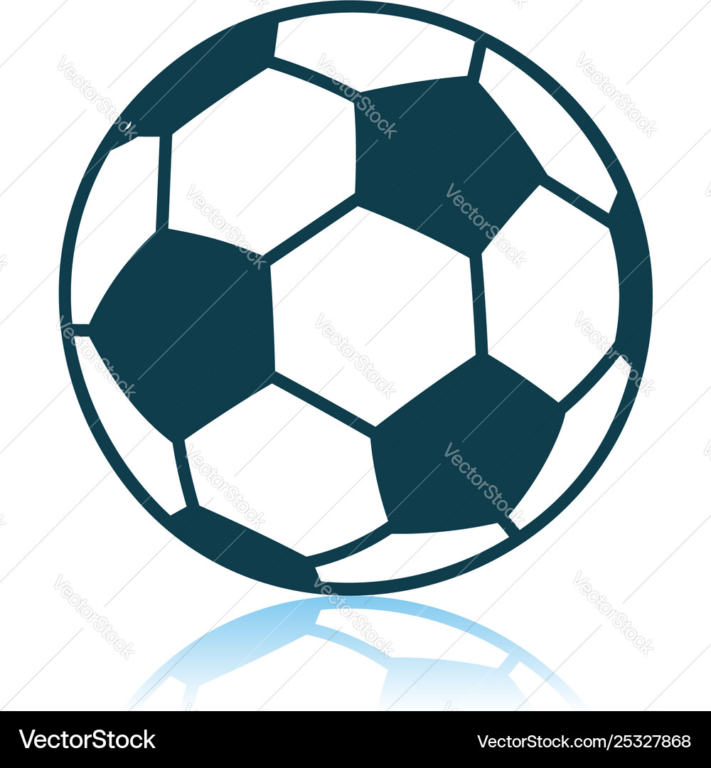 Soccer ball icon Royalty Free Vector Image - VectorStock