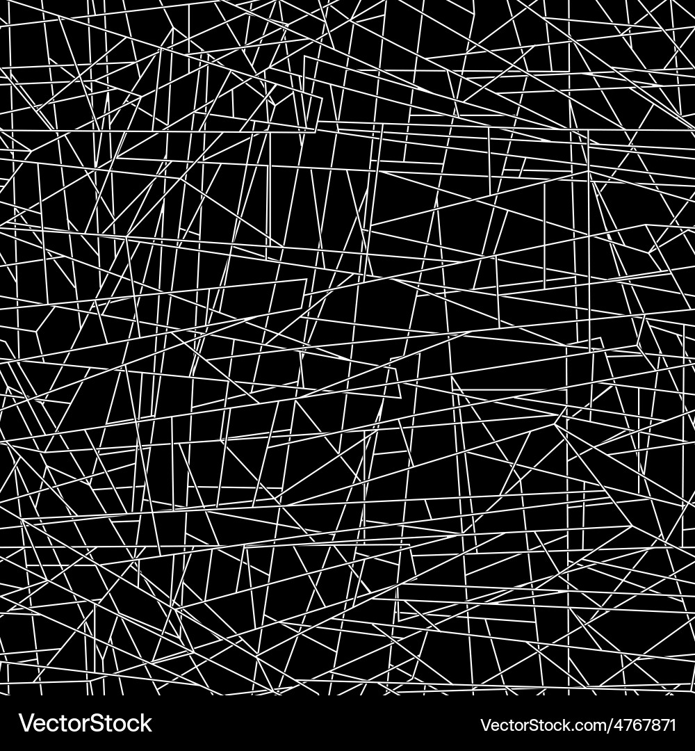 Abstract white lines in a seamless pattern Vector Image