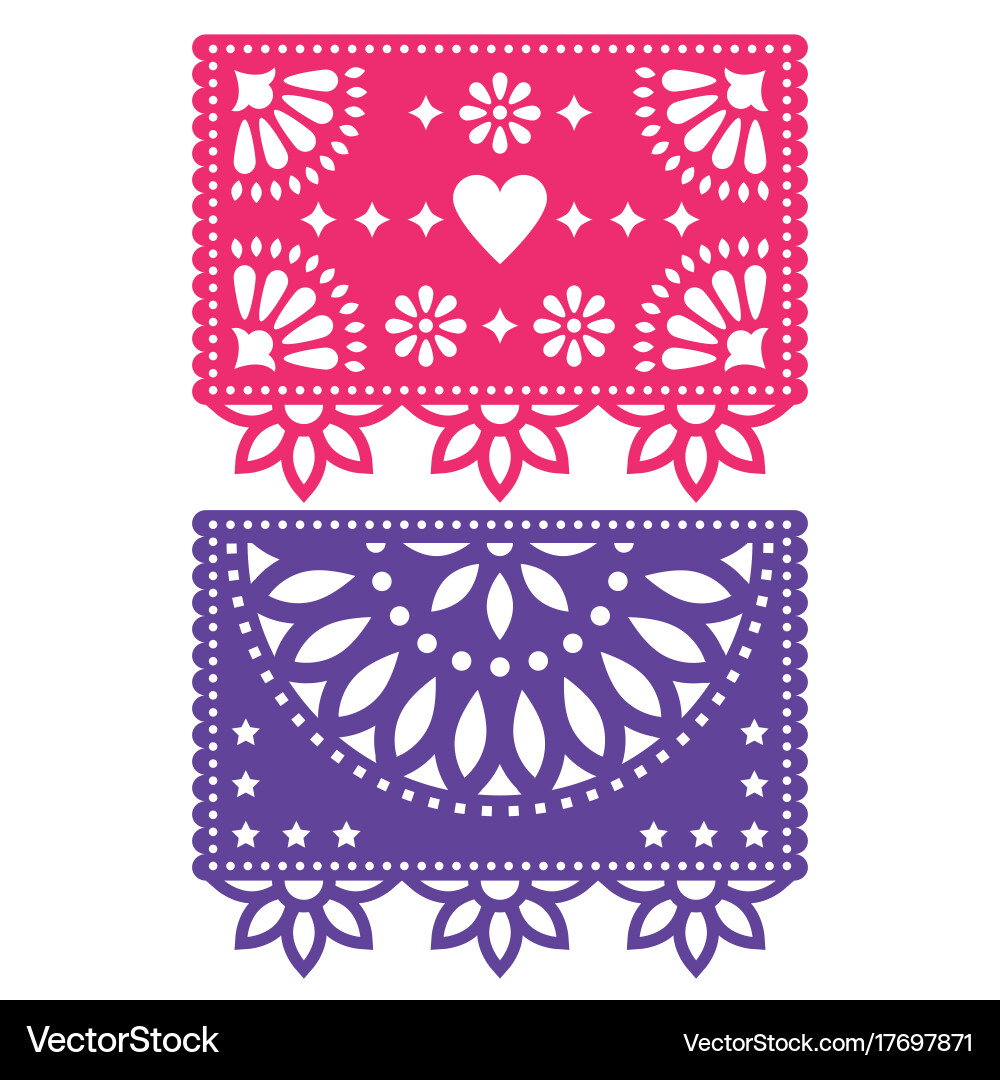 Simple Papel Picado Patterns