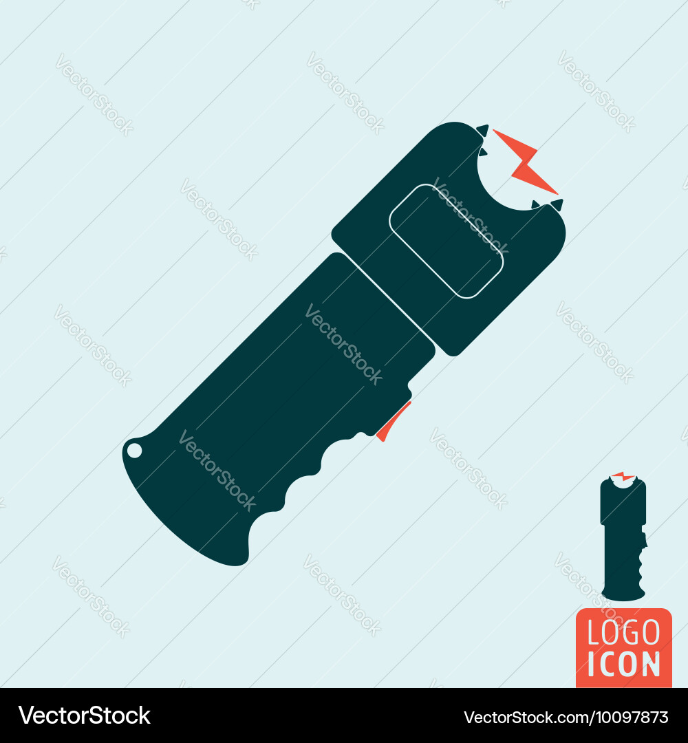 Stun gun icon Royalty Free Vector Image - VectorStock