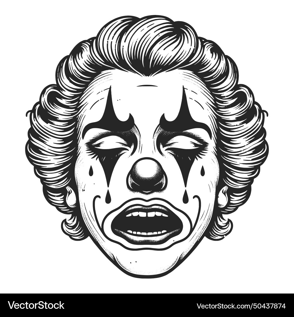 Clown Face Clipart Vector Images (over 410)