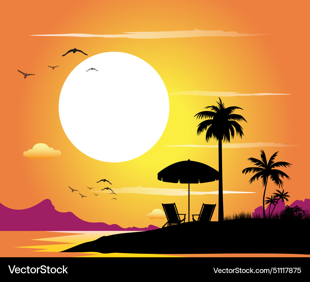 Natural shadow view Royalty Free Vector Image - VectorStock