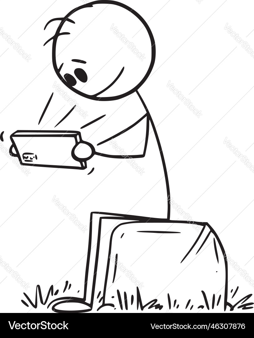 Stickman Homework Vector Images (21)