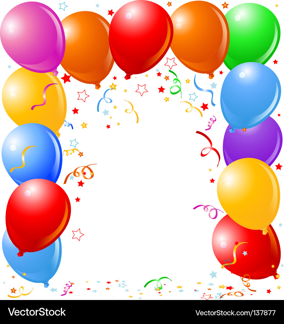 Balloons Border Vector Images (over 19,000)