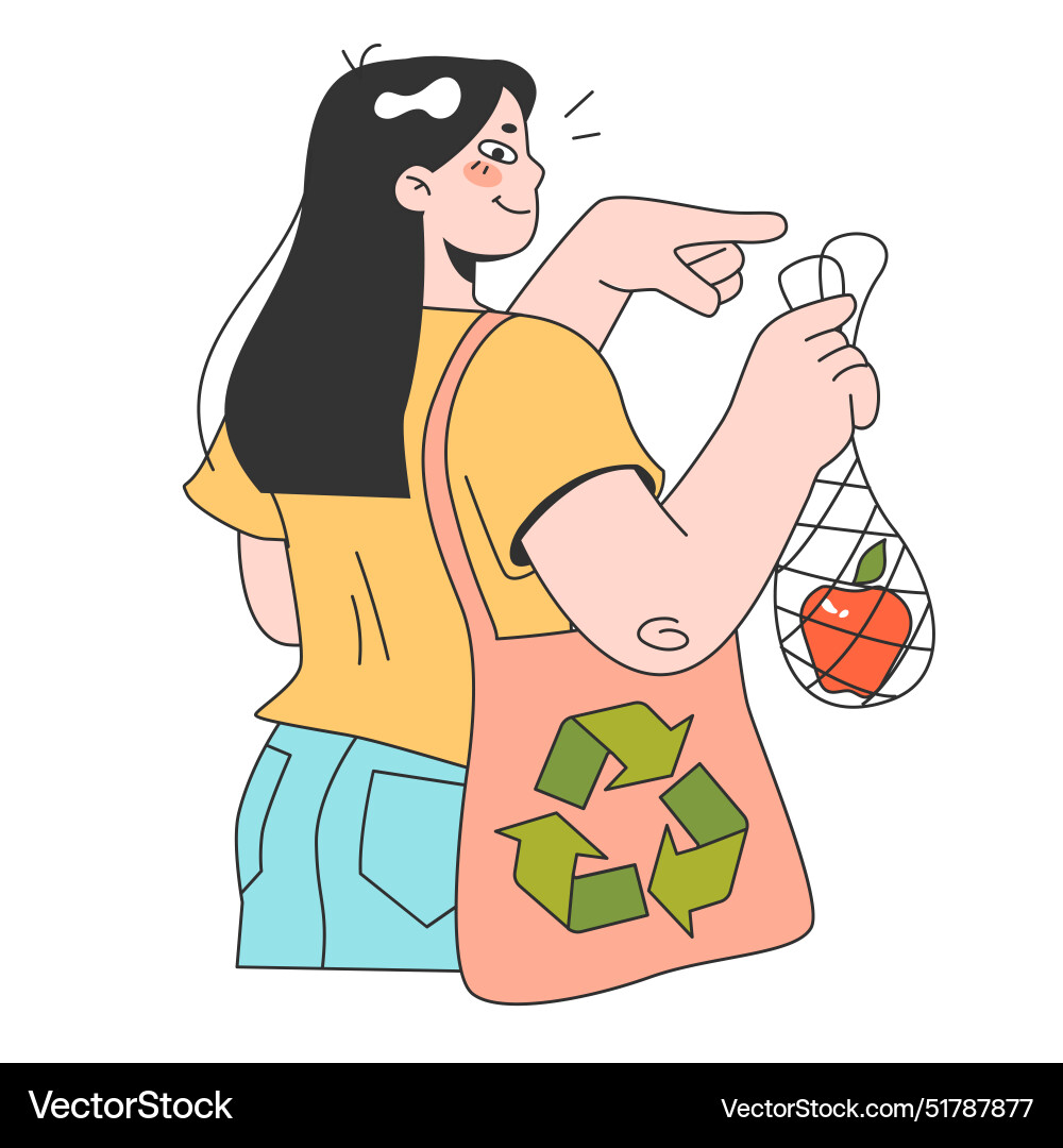 Upcycling process and technique of reuse Vector Image