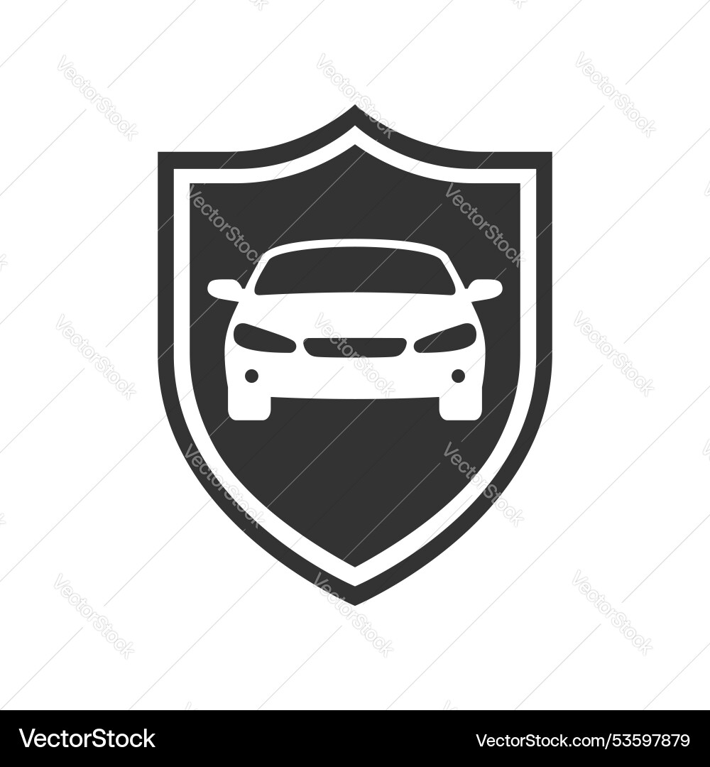 Car insurance logo Royalty Free Vector Image - VectorStock