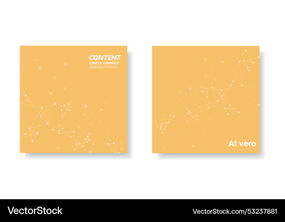 Atom background molecule science structure Vector Image