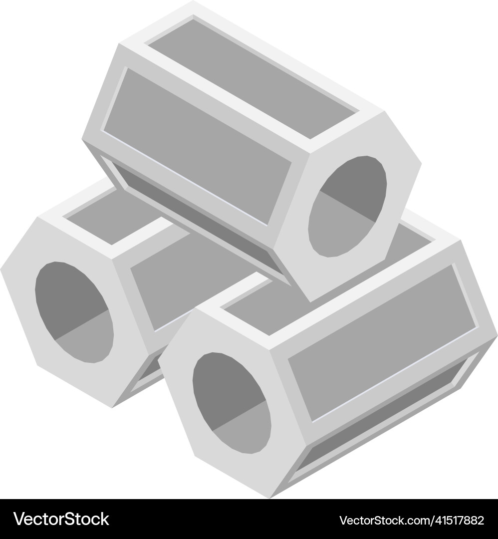 Concrete production icon Royalty Free Vector Image