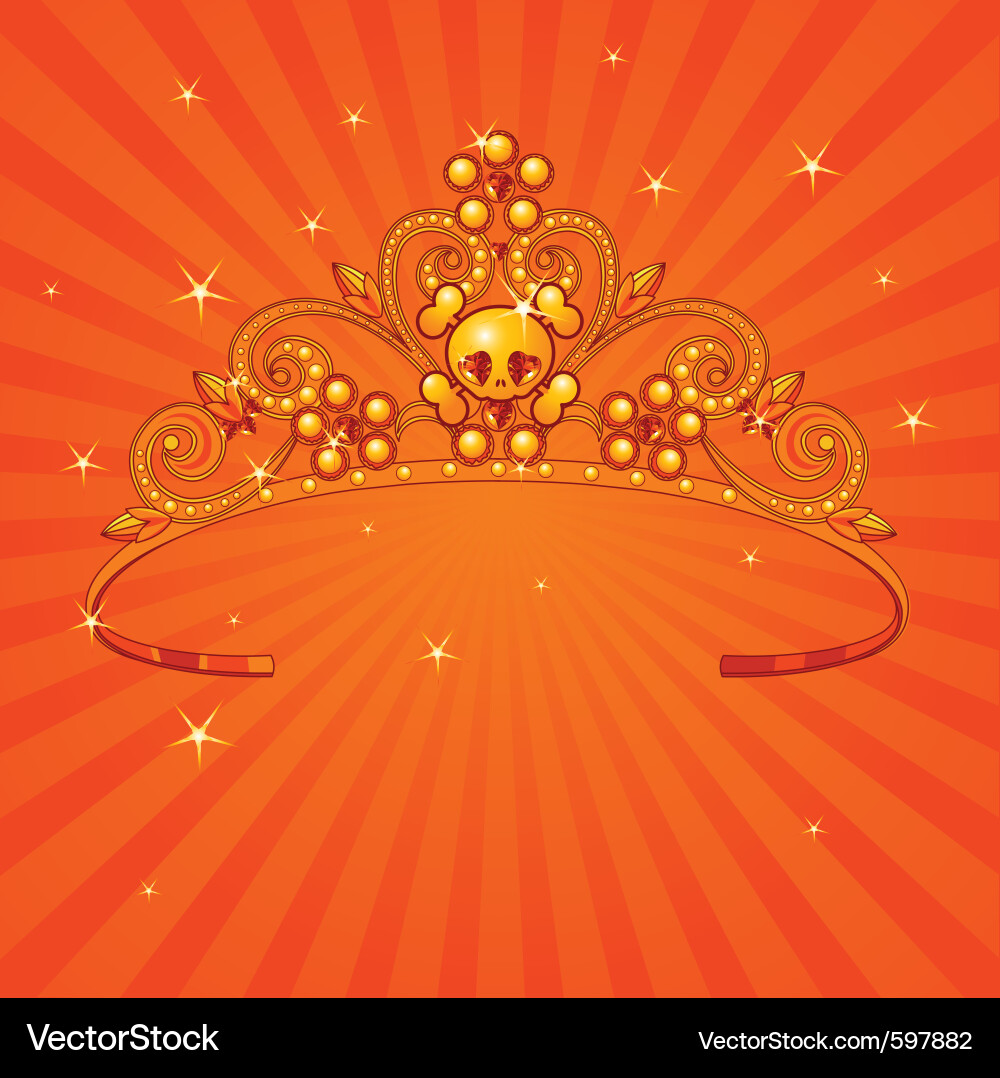 Princess crown Royalty Free Vector Image - VectorStock