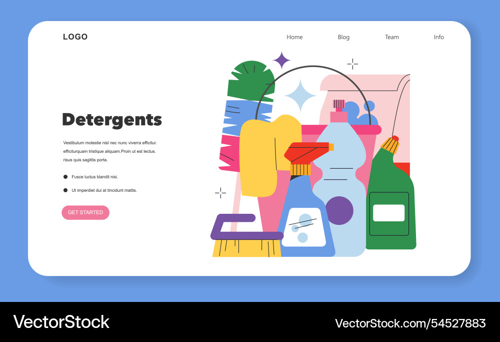 House cleaning flat Royalty Free Vector Image - VectorStock