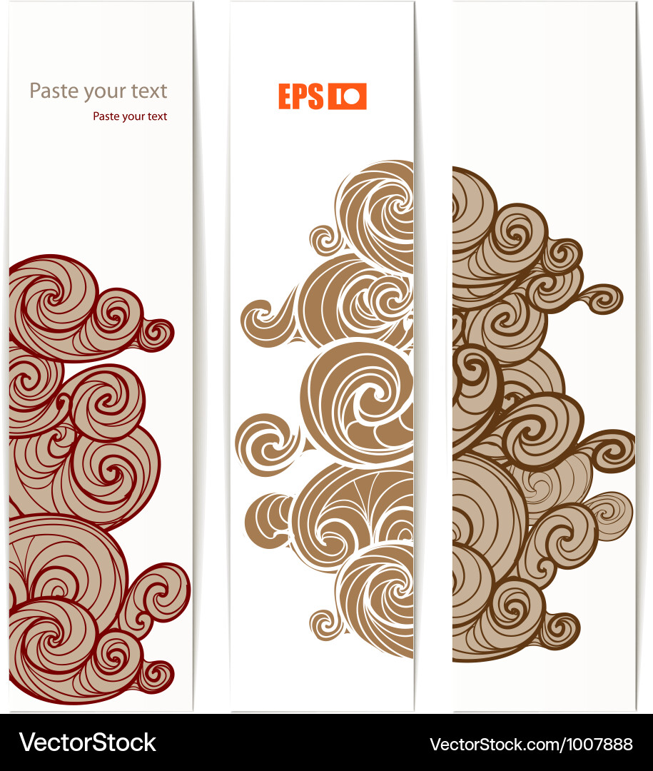 Banners Royalty Free Vector Image - VectorStock