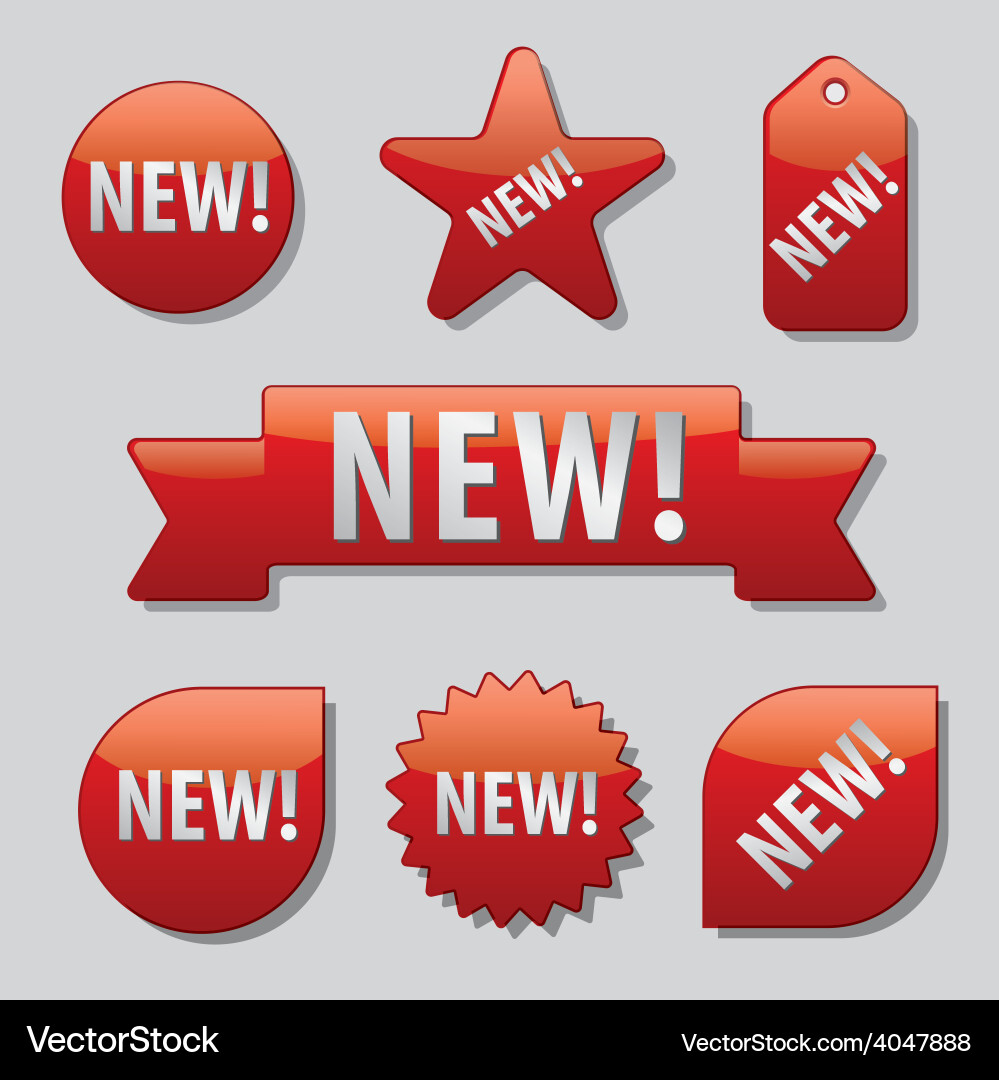 New banners Royalty Free Vector Image - VectorStock