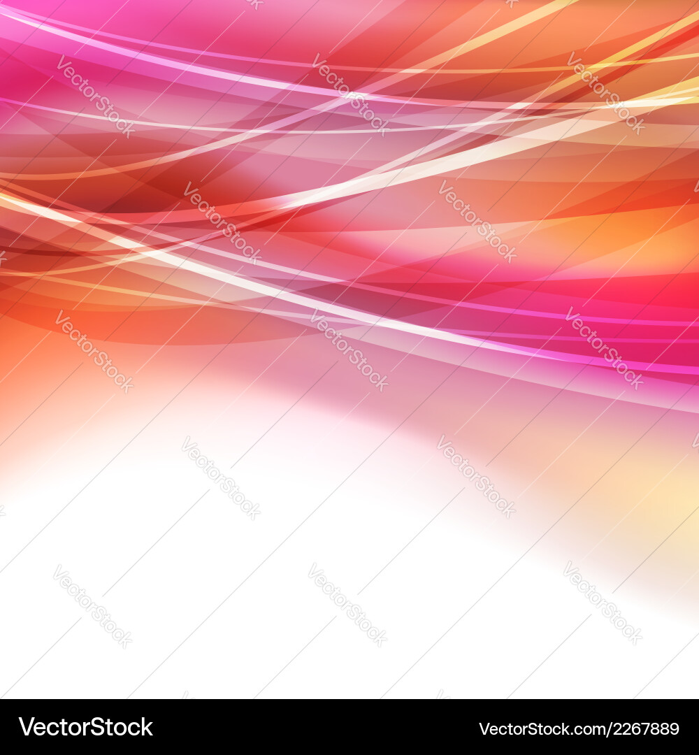 Abstract bright transparent lines background Vector Image
