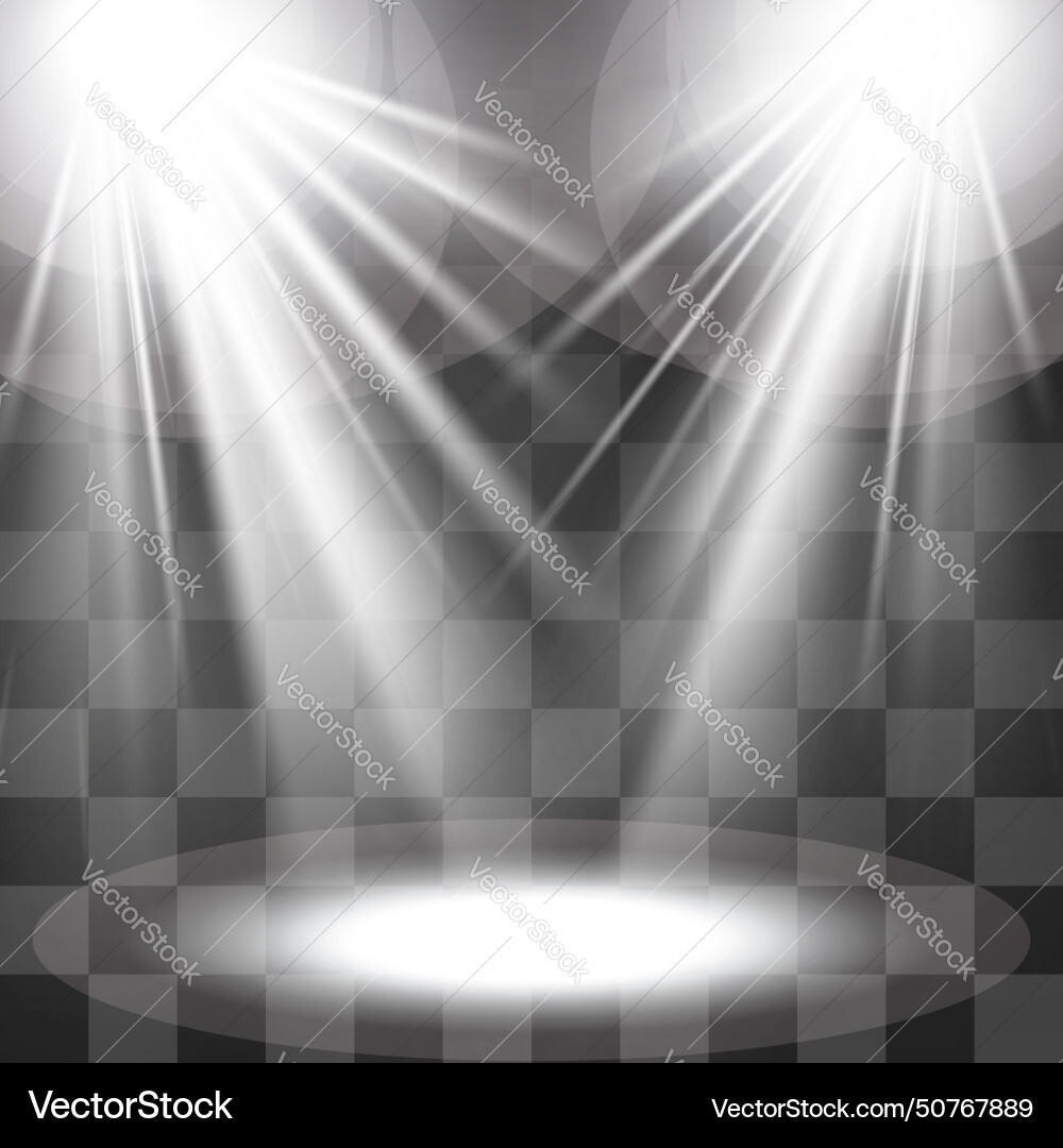 White lights shining background Royalty Free Vector Image