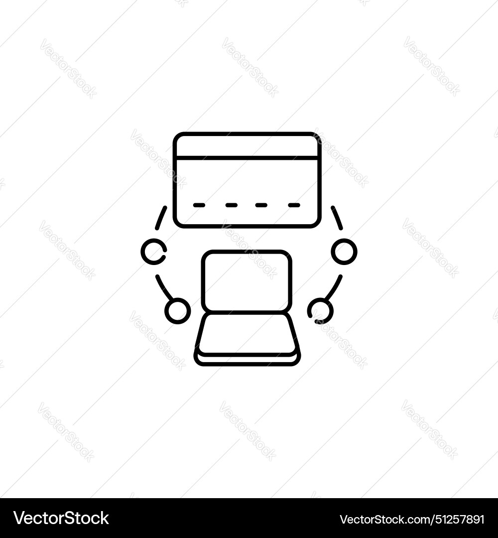 Ad spending optimization icon design Royalty Free Vector
