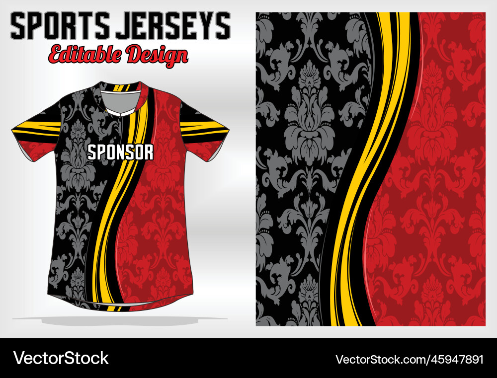 Sport uniform abstract pattern background design Vector Image