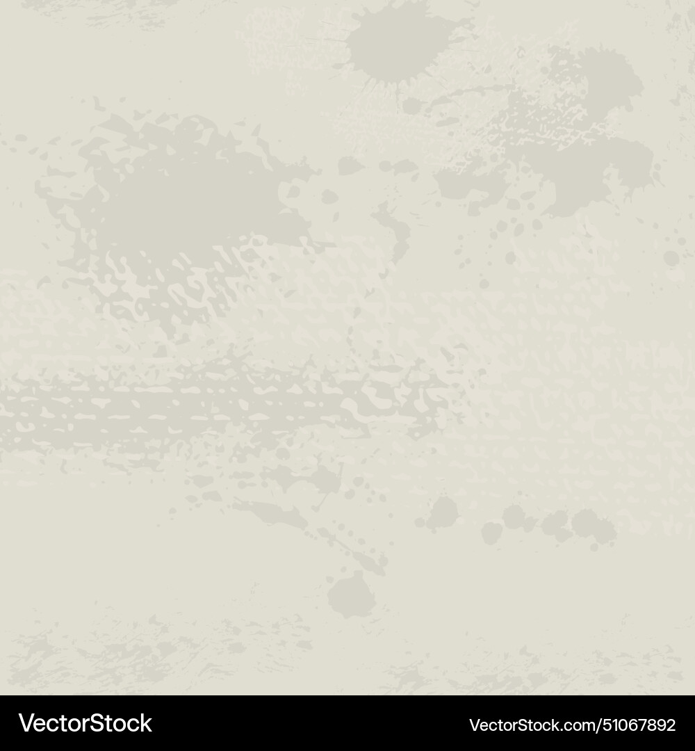 Beige dirty background with blots hand drawing Vector Image