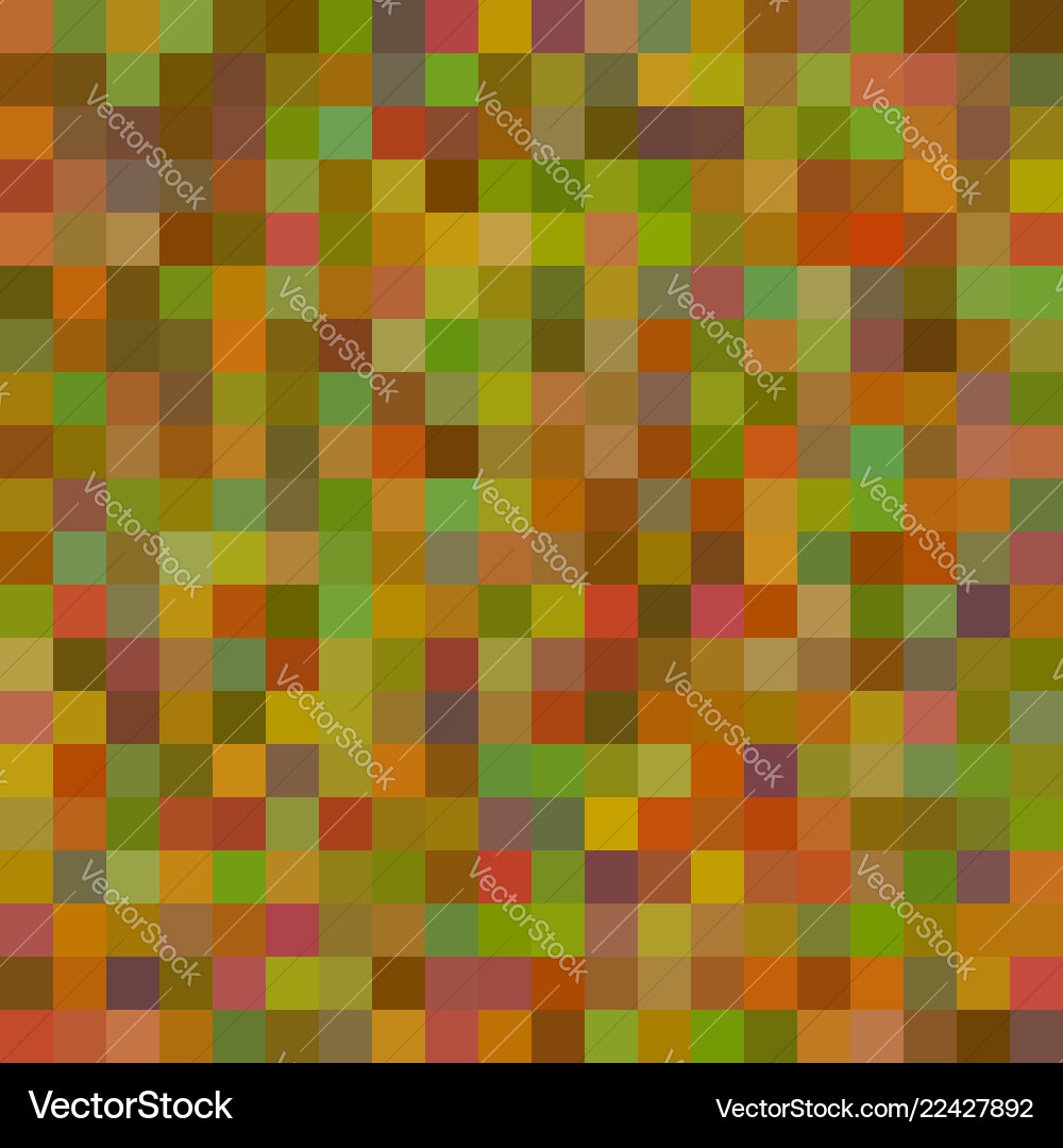 Green Square Mosaic Background Royalty Free Vector Image