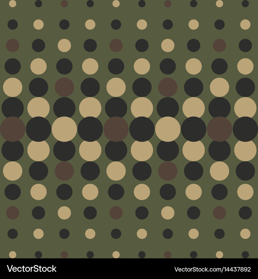 Retro Halftone Camo Texture Royalty Free Vector Image