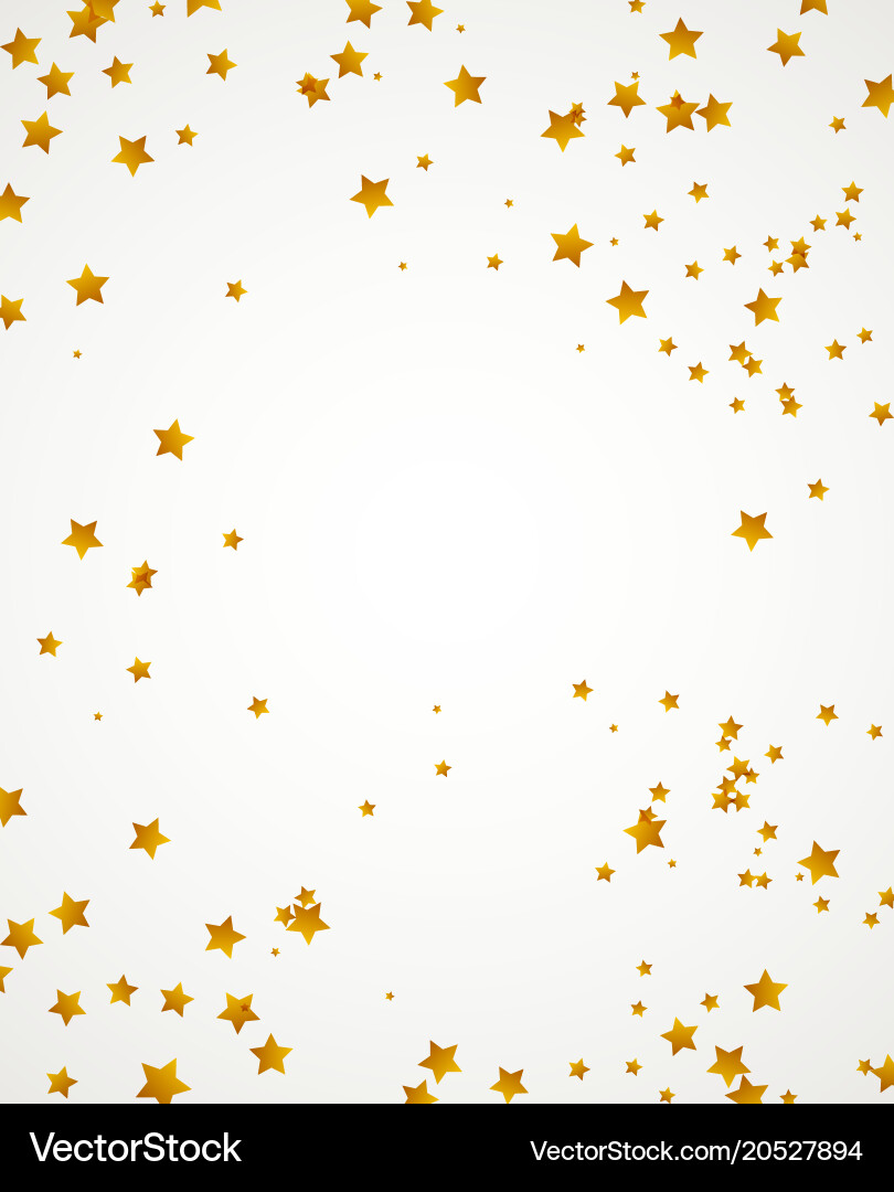 Gold stars background Royalty Free Vector Image