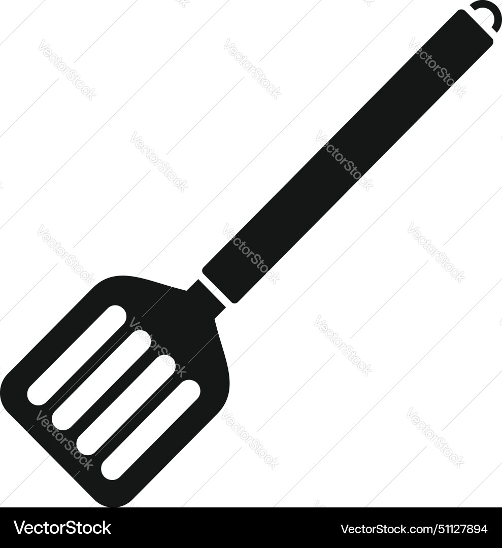 Spatula icon simple cooking spoon Royalty Free Vector Image