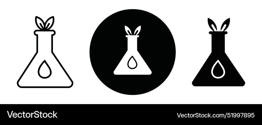 Extraction outline icon collection or set Vector Image