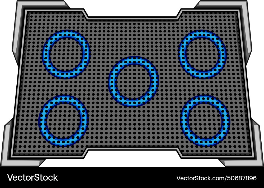 Business laptop stand cartoon Royalty Free Vector Image