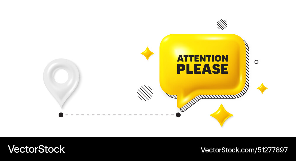 Attention please symbol special offer sign road Vector Image
