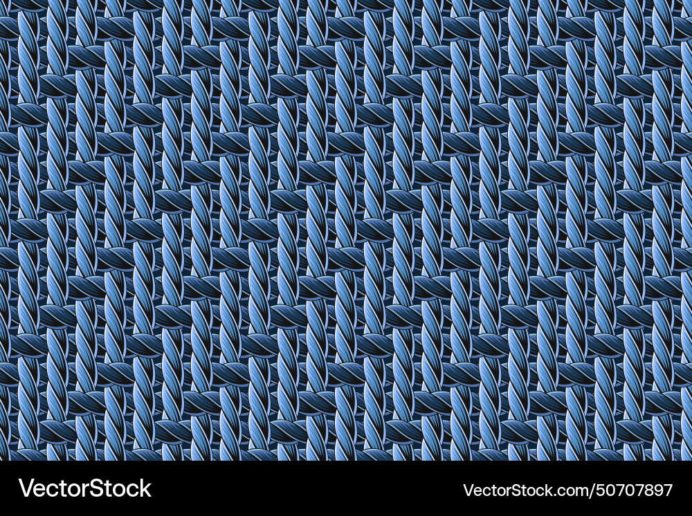 Seamless pattern with dense tight interwoven fiber