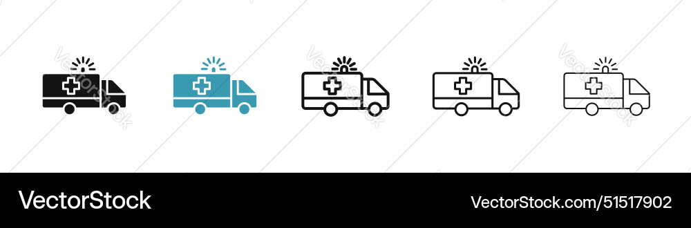 Ambulance icon Royalty Free Vector Image - VectorStock