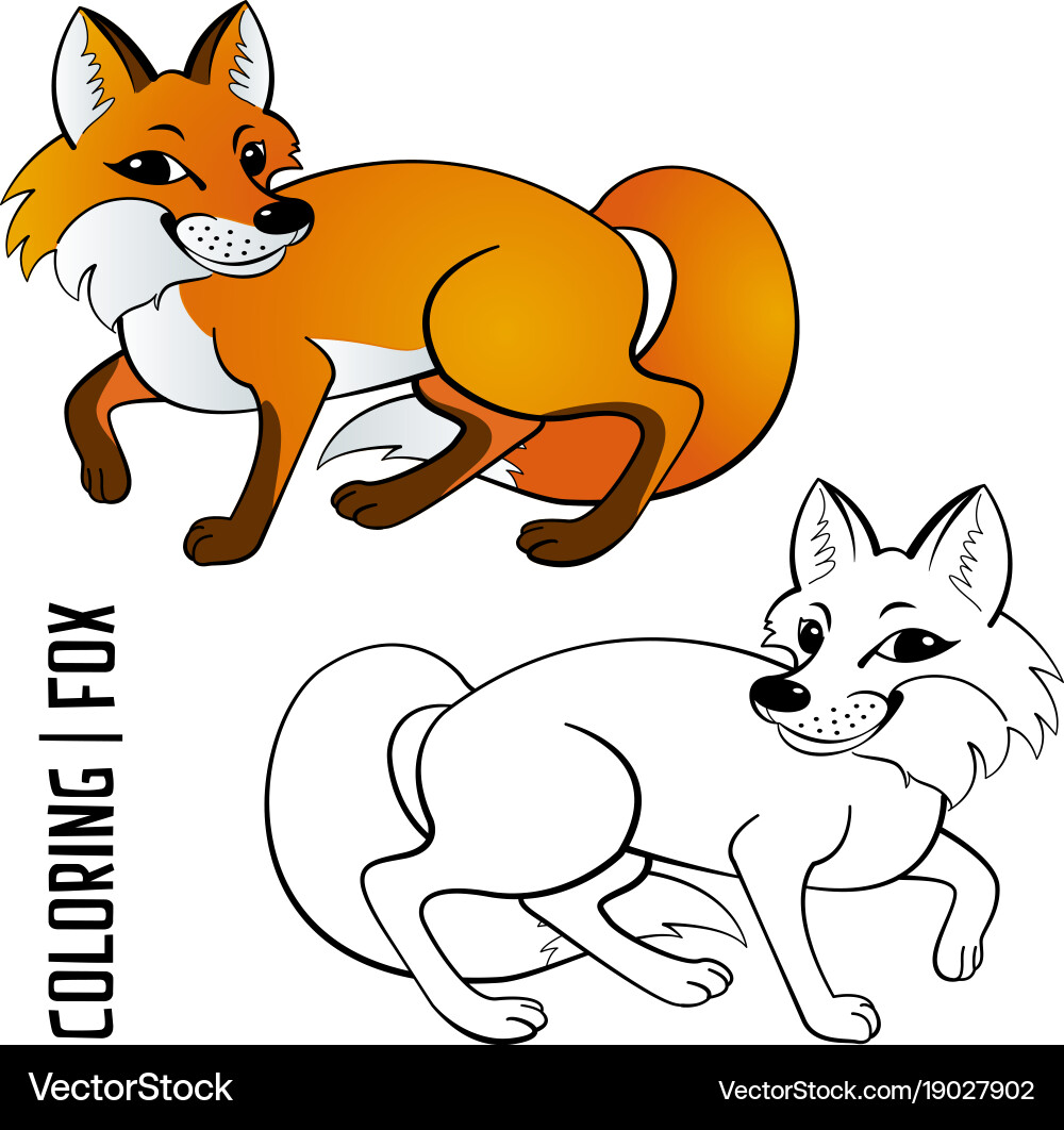 Fox Royalty Free Vector Image - VectorStock