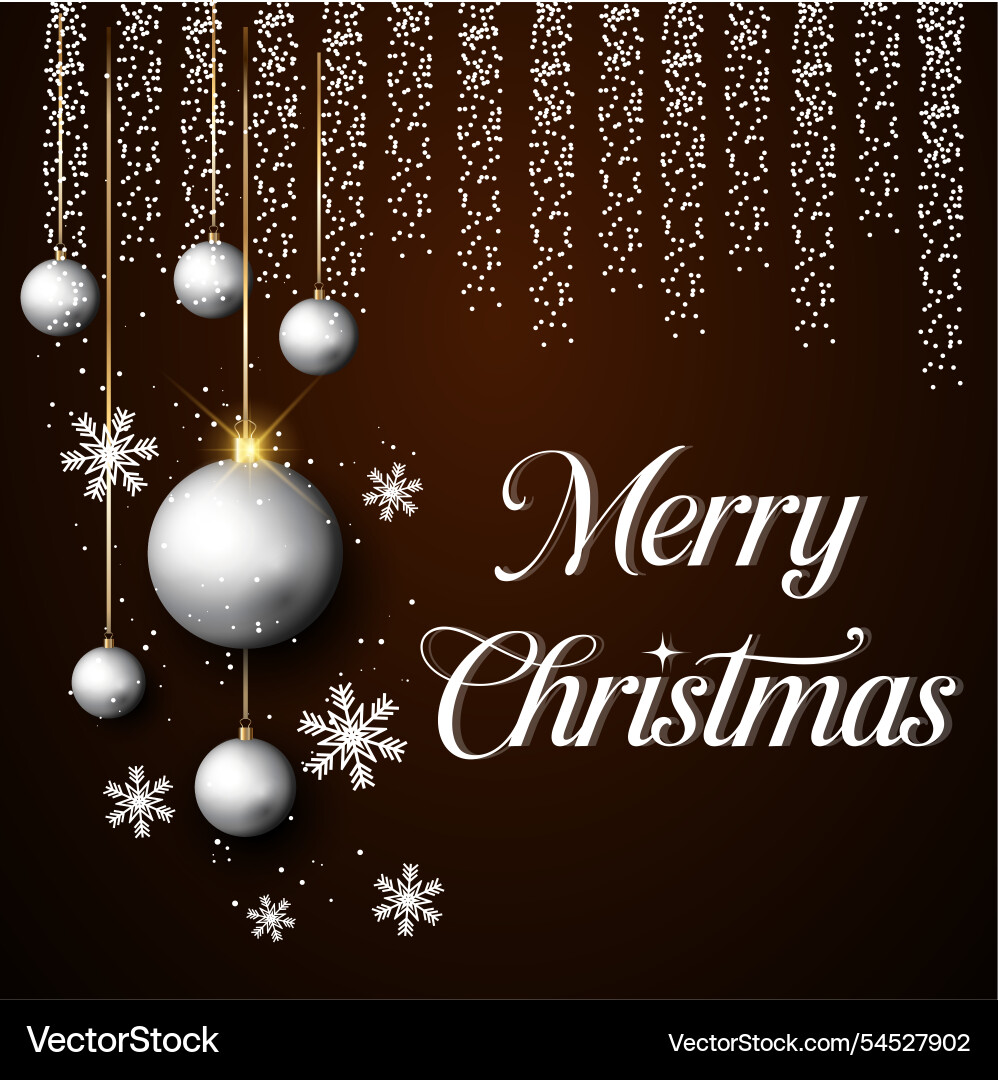 Merry christmas post wishes Royalty Free Vector Image