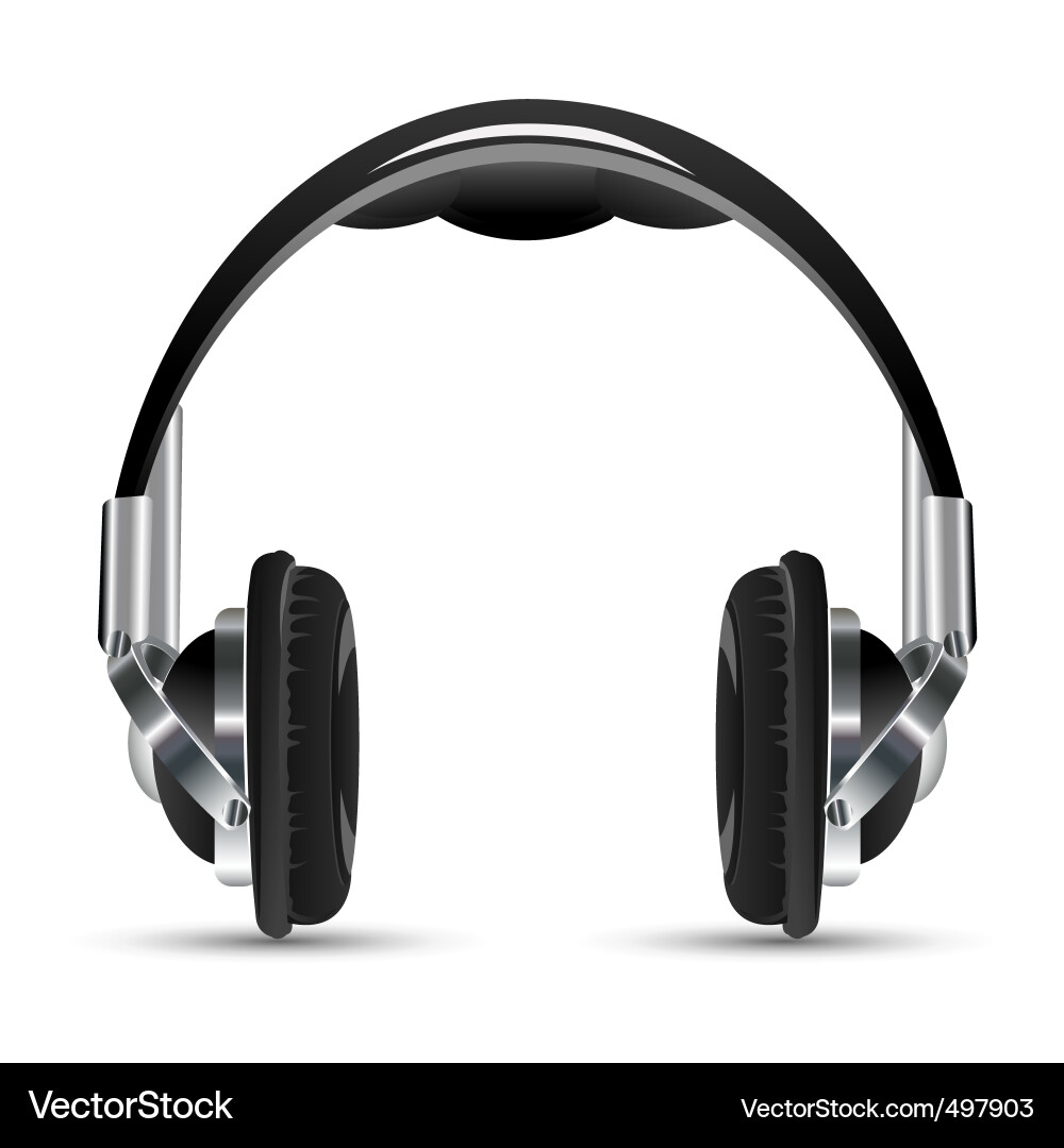 Headphone Royalty Free Vector Image - VectorStock
