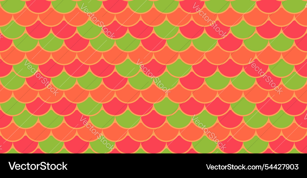 Seamless pattern arc texture wide template ocean Vector Image