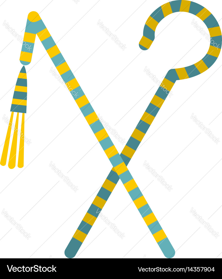 Pharaoh symbols icon isolated Royalty Free Vector Image