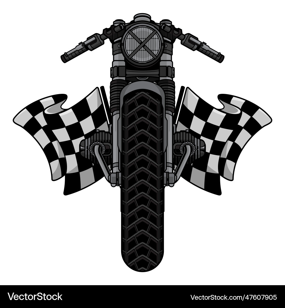 Cafe racer logo Royalty Free Vector Image - VectorStock