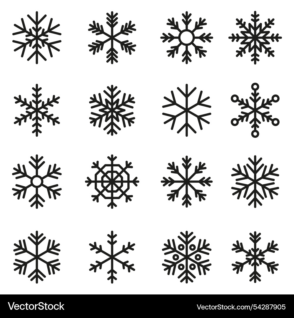 Symbol Snowfall Snowy Vector Images (over 3,700)
