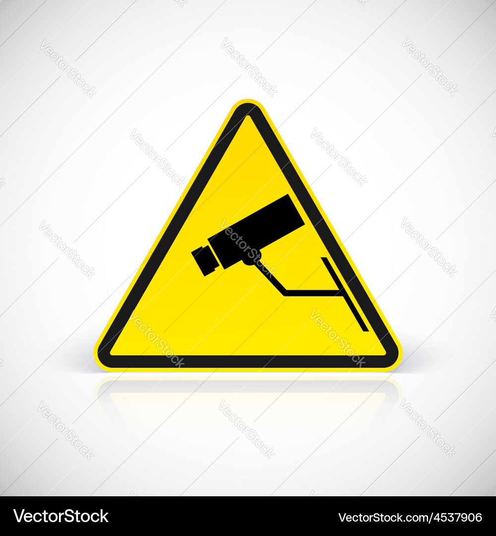 Security Camera Symbol Royalty Free Vector Image