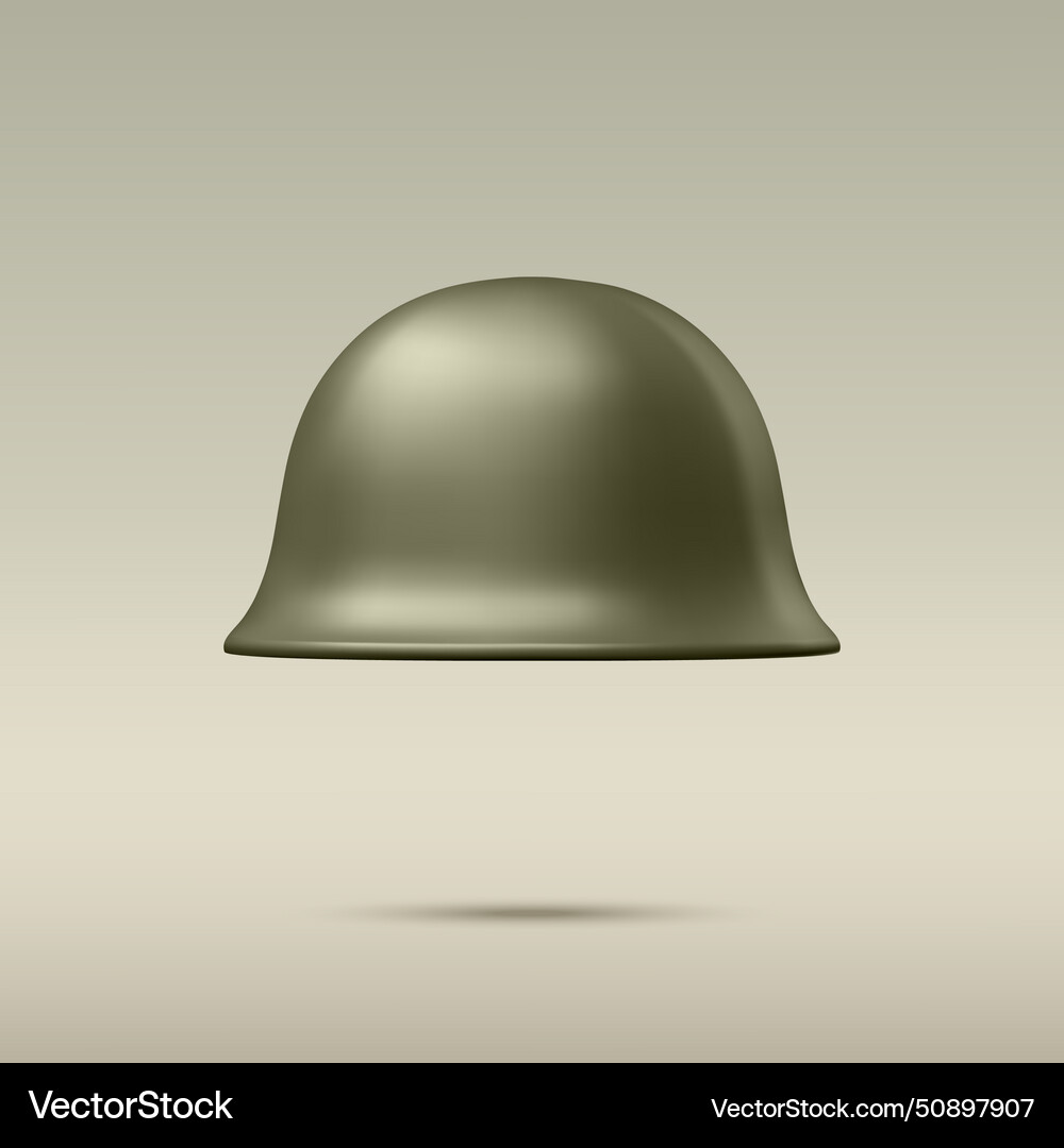3d realistic green military soldier Royalty Free Vector