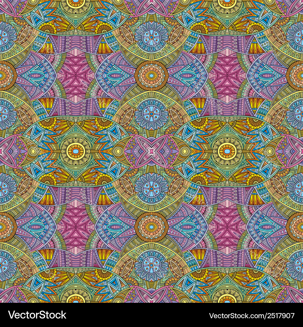 Abstract tribal ethnic background Royalty Free Vector Image