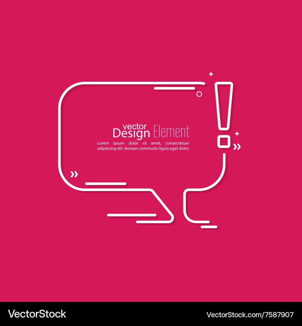 Exclamation Mark Icon - Danger Signal Lizenzfreier Vektor