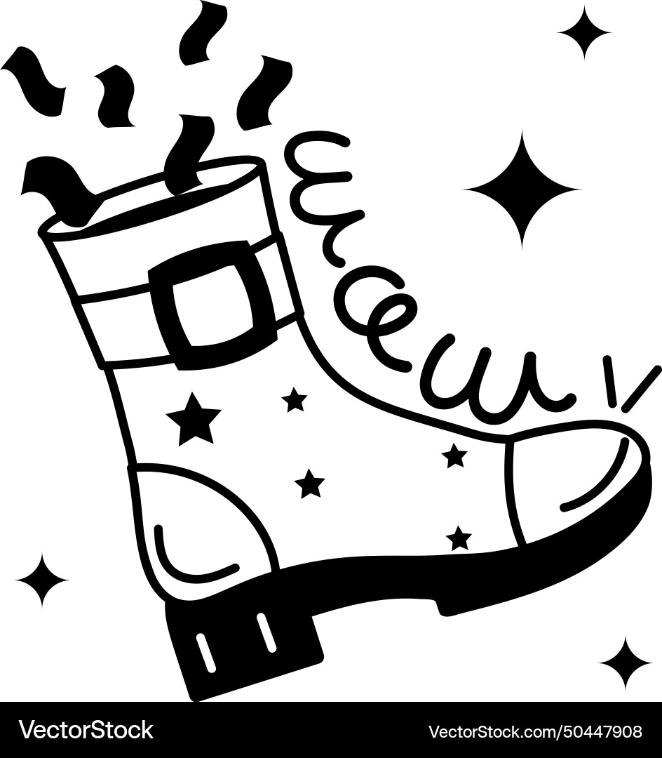 Ankle boot Royalty Free Vector Image - VectorStock