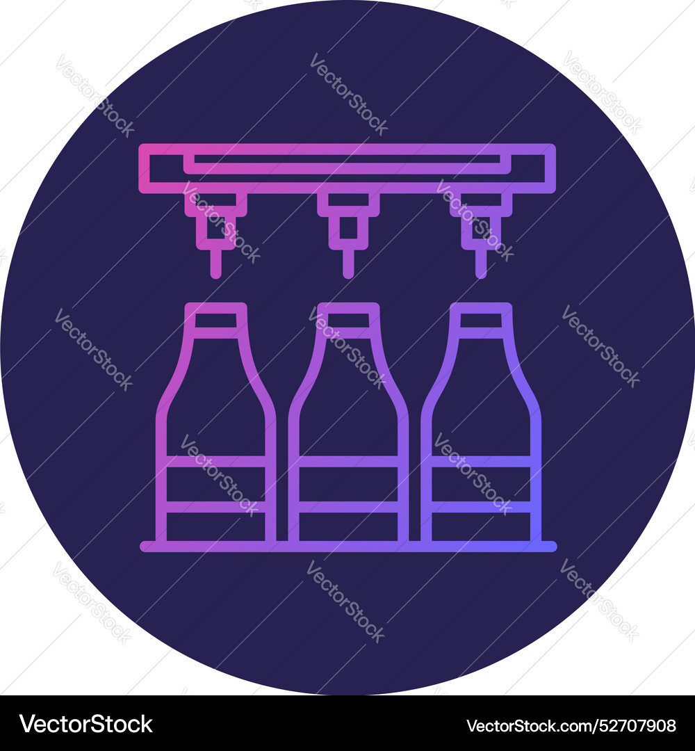 Bottling icon Royalty Free Vector Image - VectorStock