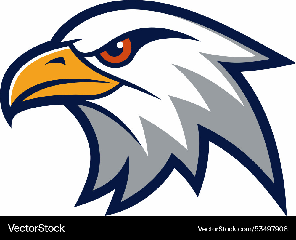 Eagle head icon Royalty Free Vector Image - VectorStock
