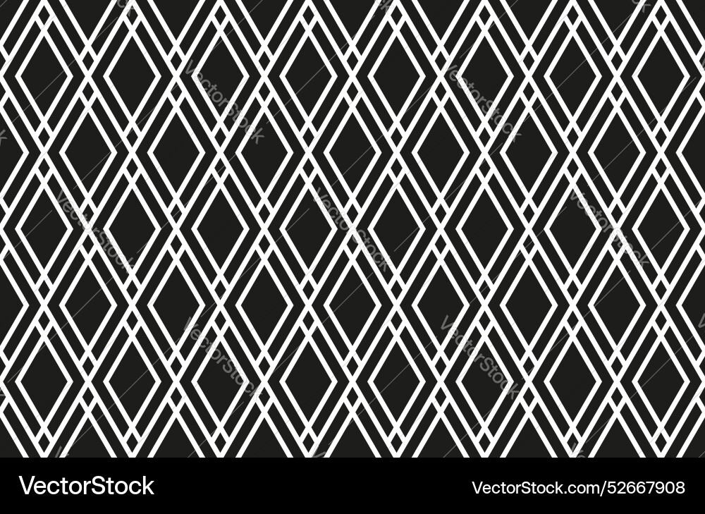 Seamless diamonds pattern Royalty Free Vector Image