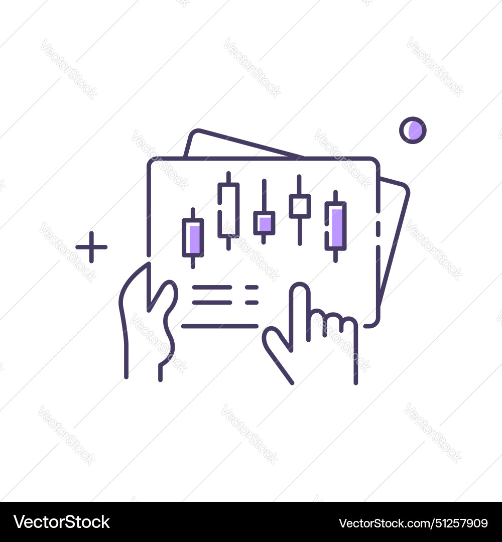 Algorithm Trading Automated Strategies Royalty Free Vector