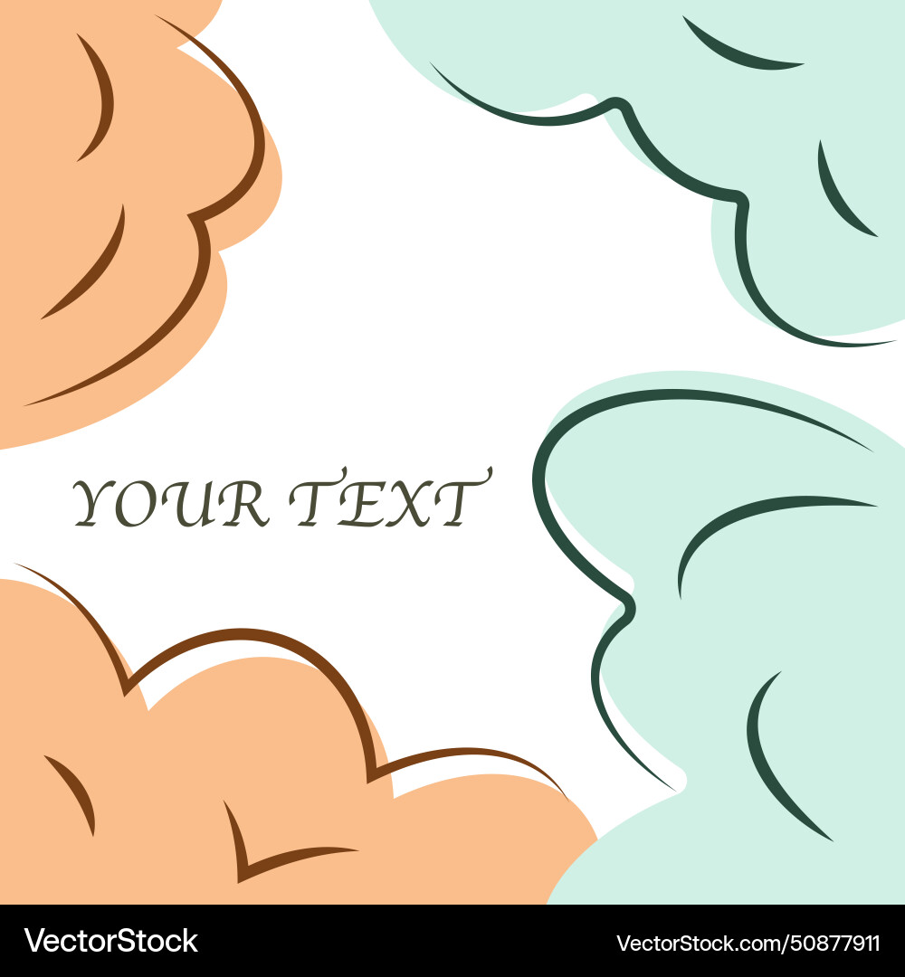 Abstract creative background in minimalist style Vector Image