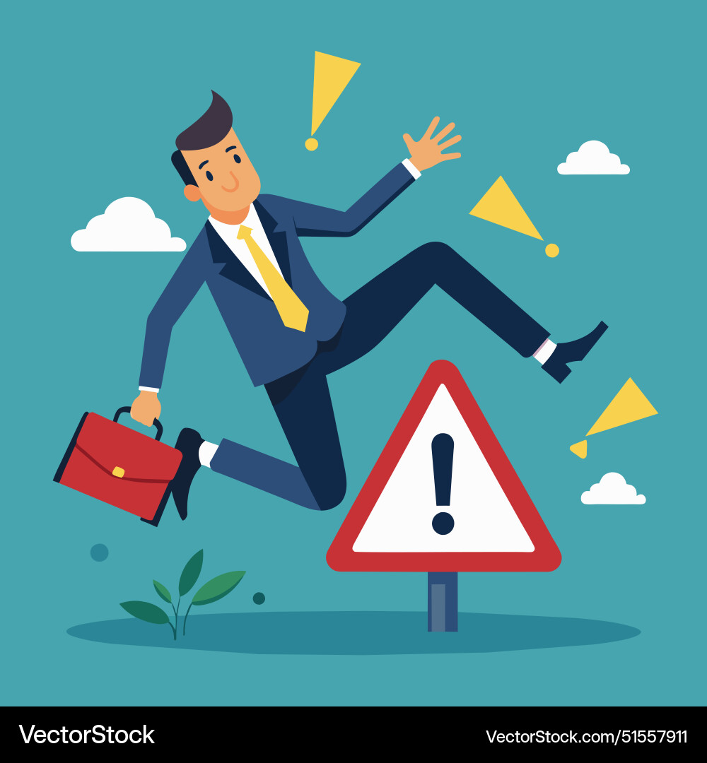 Caution or mistake attention risk alarm Royalty Free Vector Caution or mistake attention risk alarm Royalty Free Vector