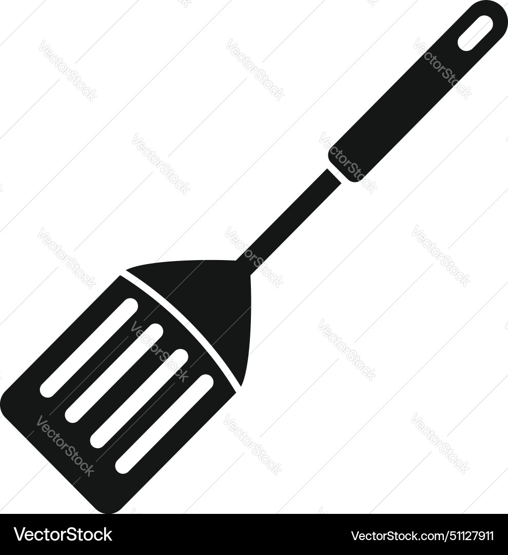 Culinary spatula tool icon simple cooking Vector Image