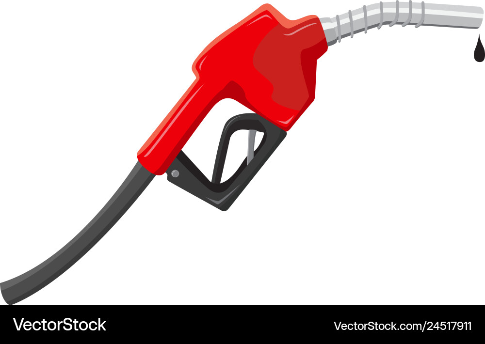 Gas pump gun Royalty Free Vector Image - VectorStock